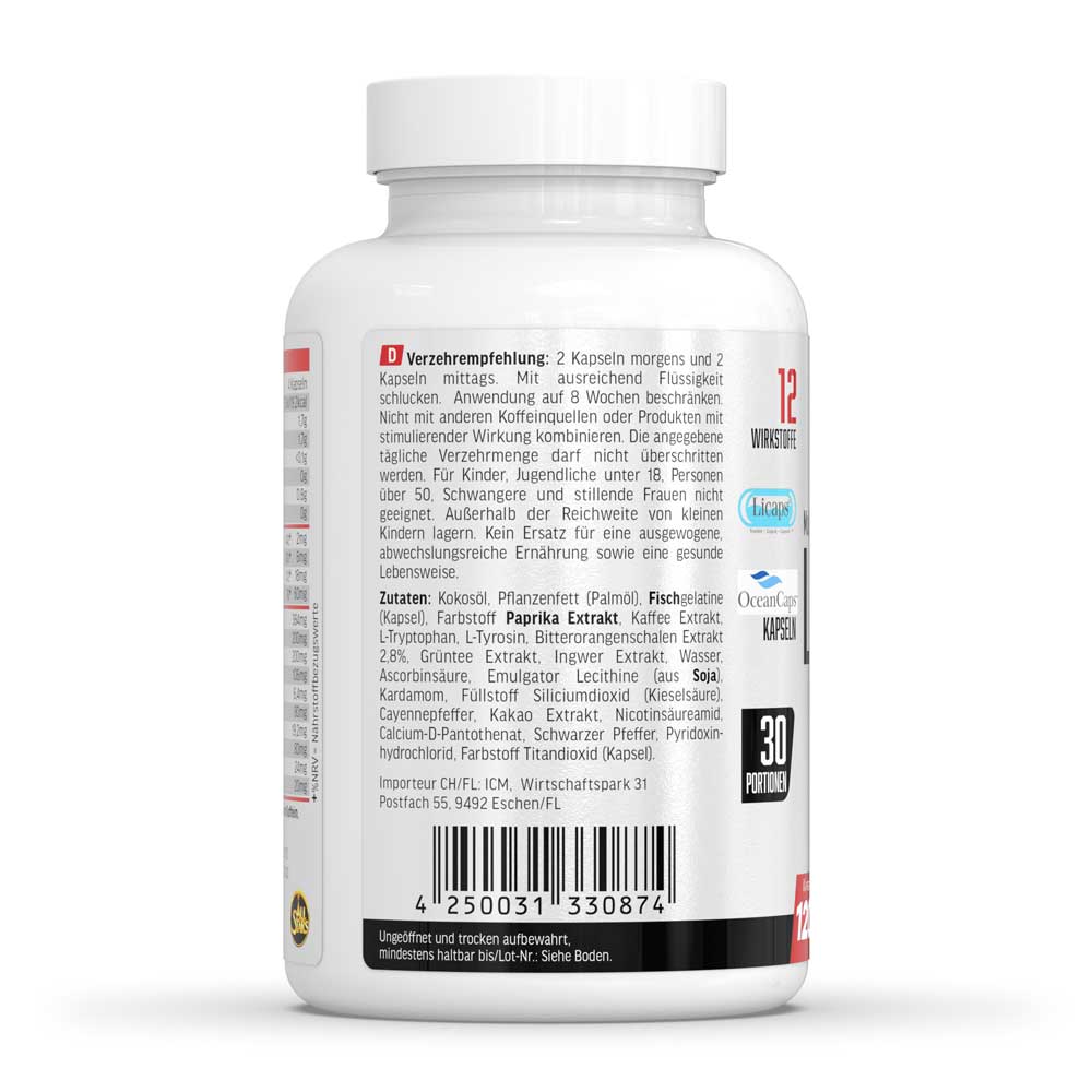 ALL STARS Lipodex mit Synephrin und Koffein - Direkt von ALL STARS